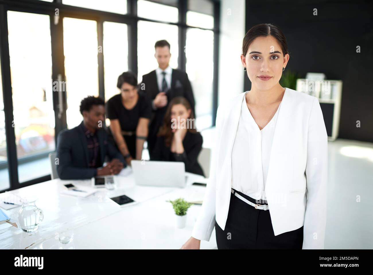 Person standing next table hi-res stock photography and images - Alamy