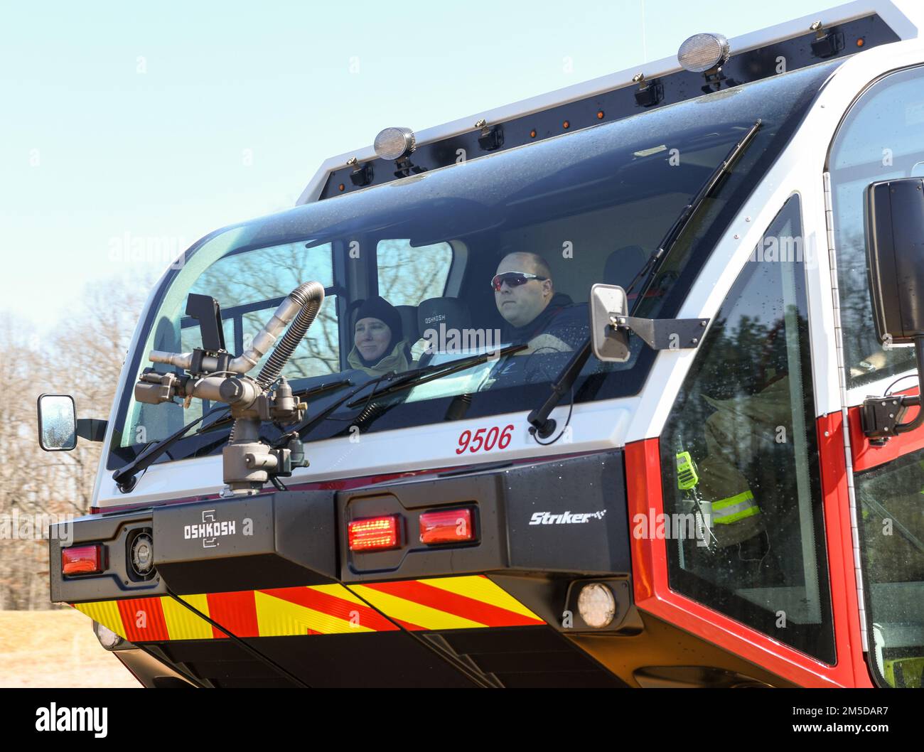 Chief Master Sgt. Jennifer Cirricione, left, senior enlisted leader of ...