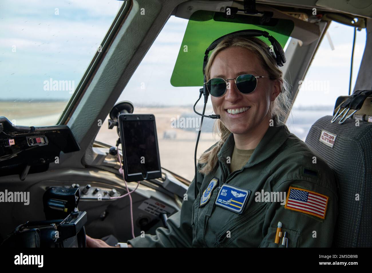 U.S. Air Force 1st Lt. Macy Miller, 6th Air Refueling Squadron KC-10 ...
