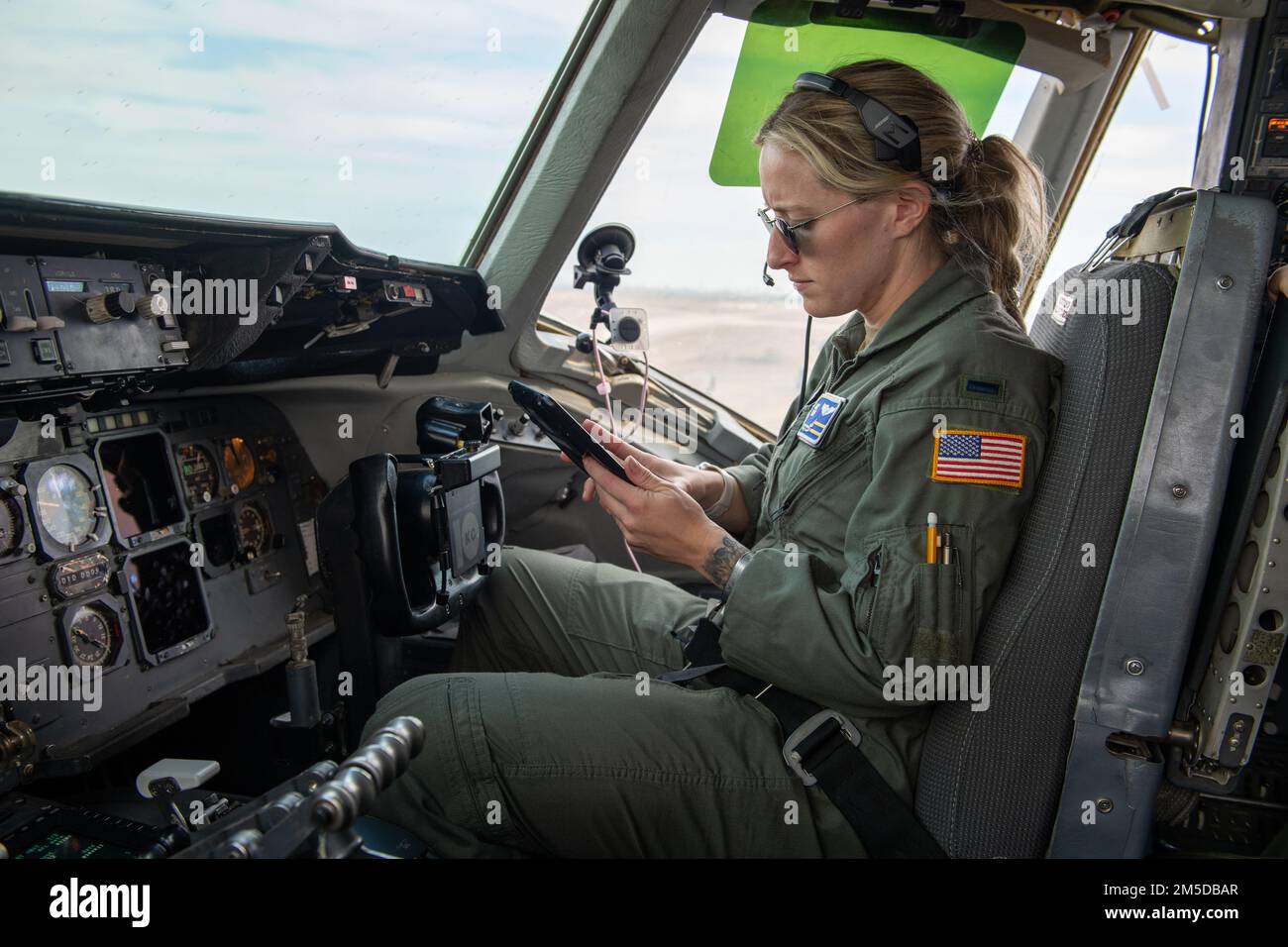 U.S. Air Force 1st Lt. Macy Miller, 6th Air Refueling Squadron KC-10 ...