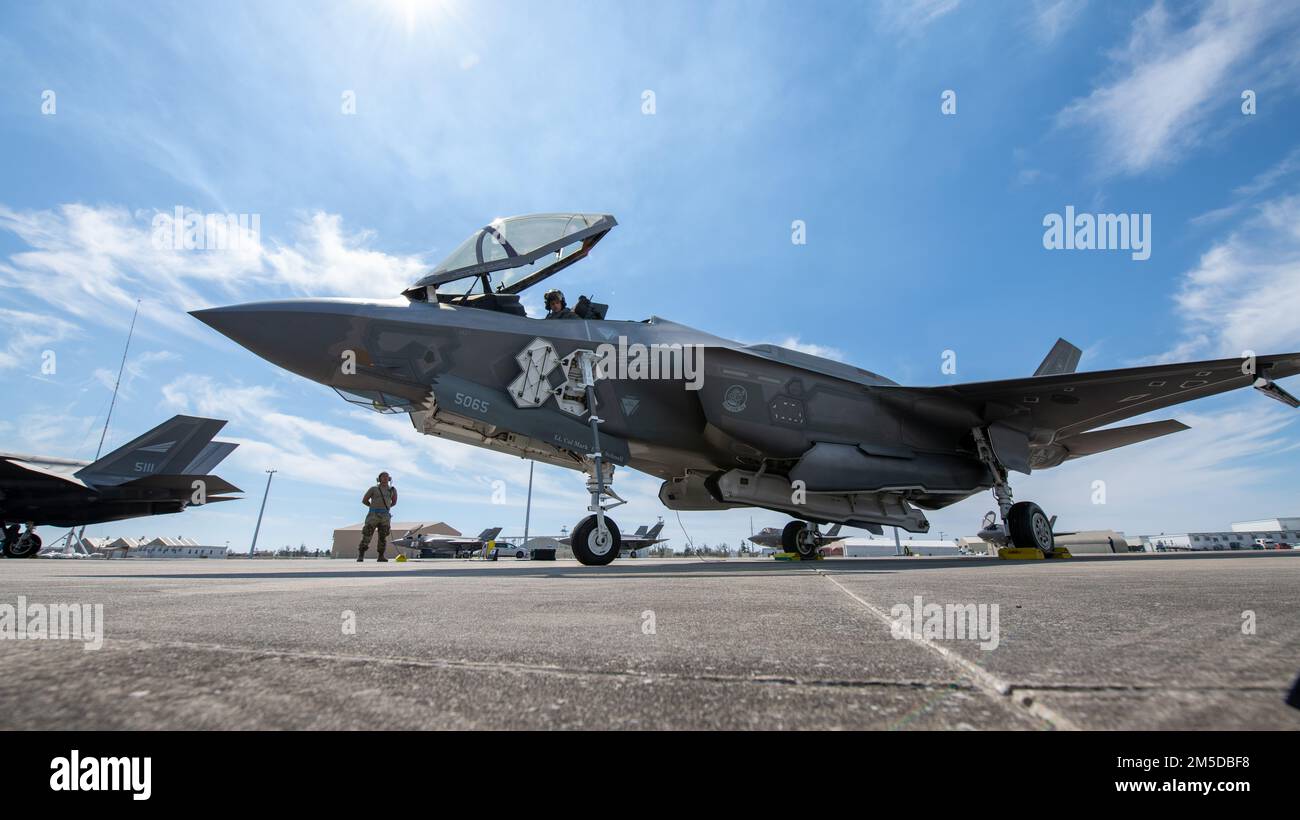 U.S. Air Force Capt. Jack “Shotgun” Miller, 62nd Fighter Squadron F-35A ...