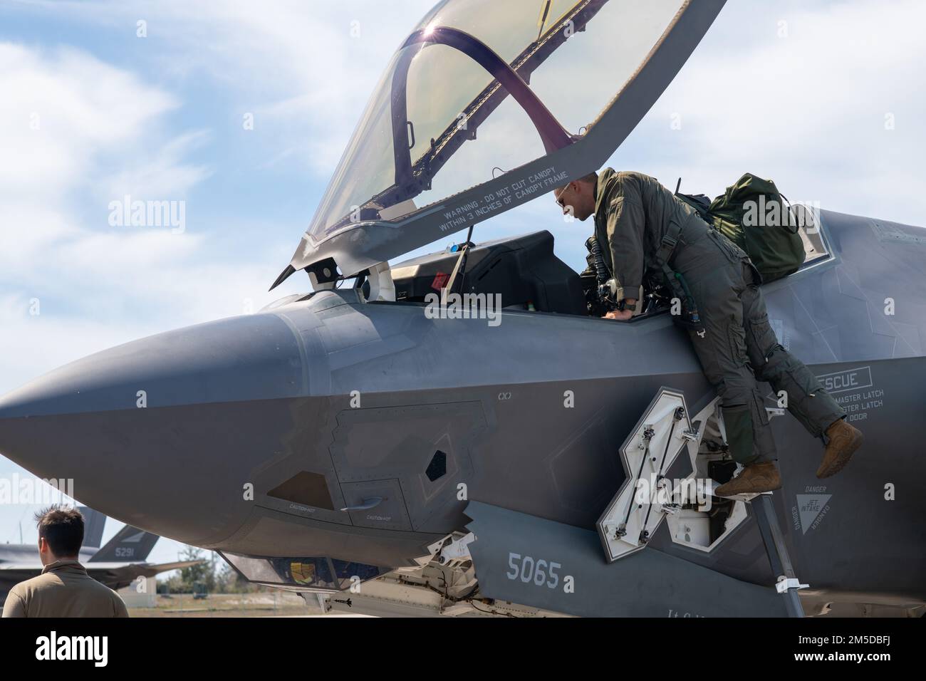 U.S. Air Force Capt. Jack “Shotgun” Miller, 62nd Fighter Squadron F-35A ...