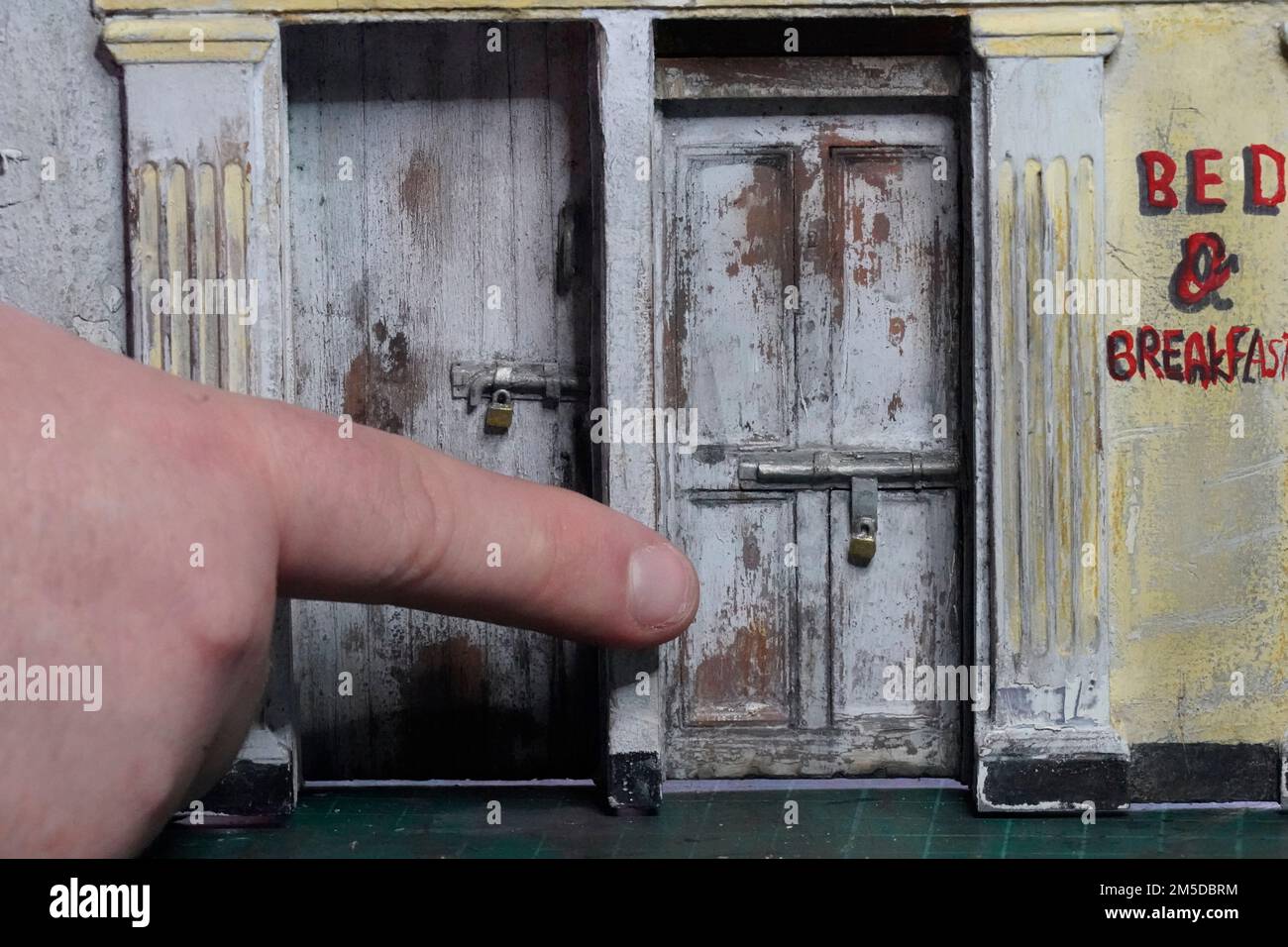 Model Maker Nathan Wheeler who is exposing the large number of derelict ...