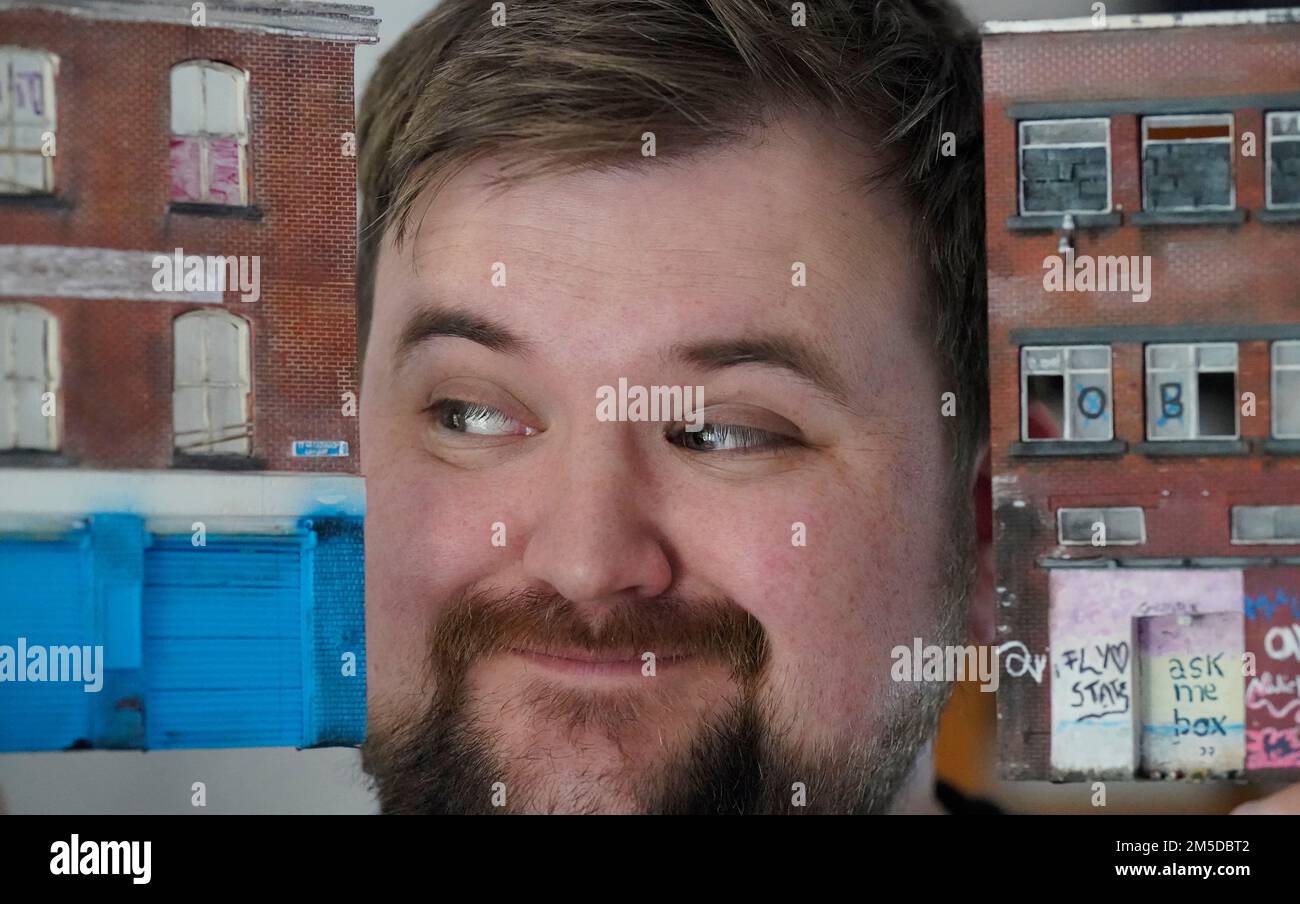 Model Maker Nathan Wheeler who is exposing the large number of derelict ...