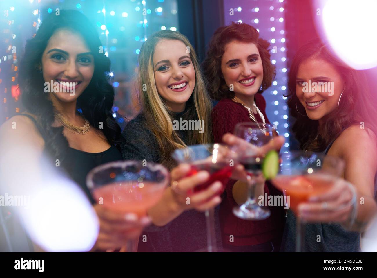 Night club partying girls hi-res stock photography and images - Alamy