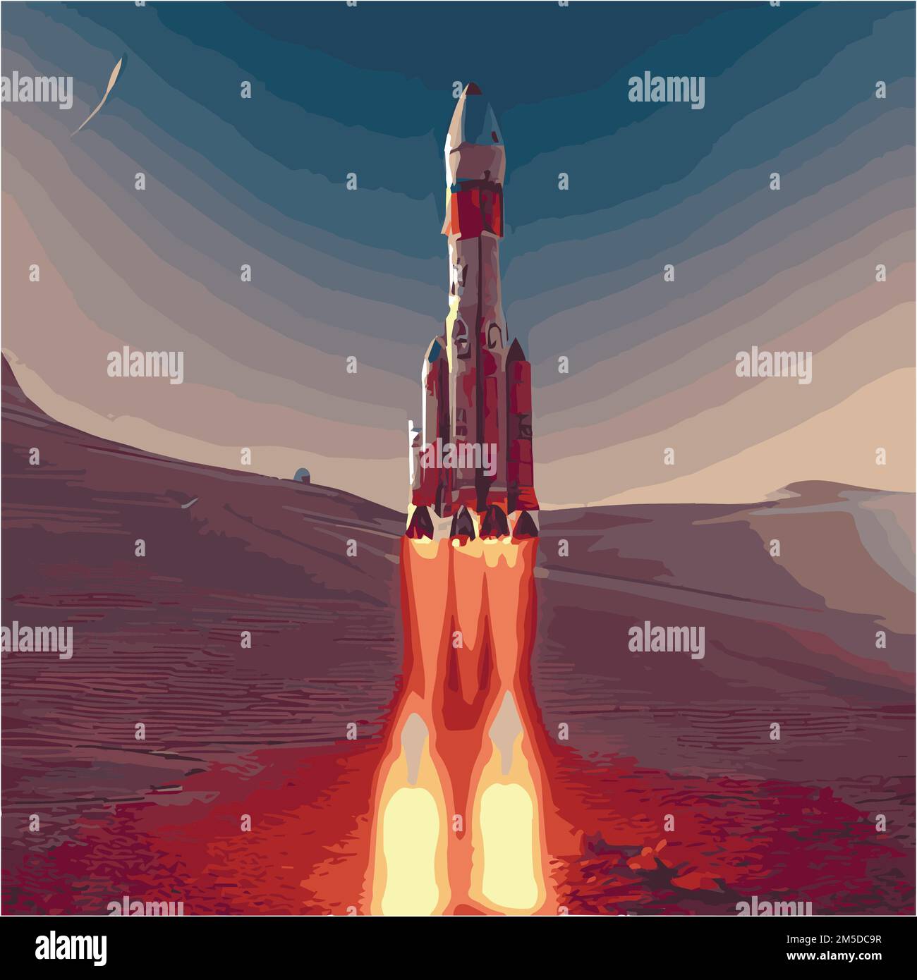 Mars spacecraft Stock Vector Images - Alamy