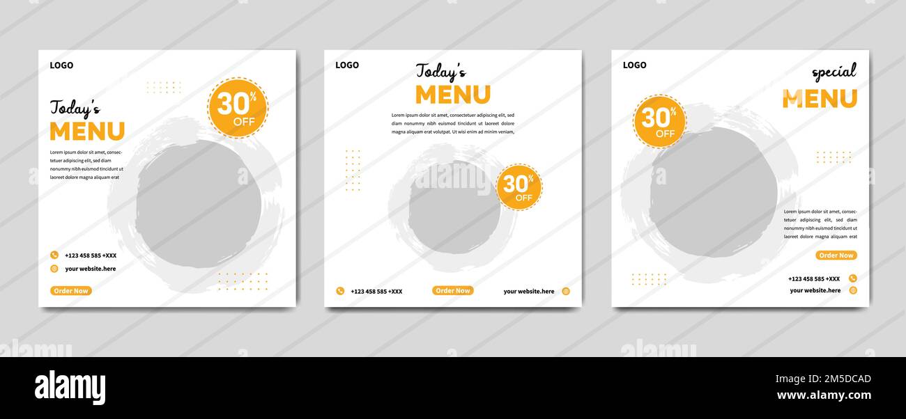 Super Delicious food Social media post template. .food social media ...