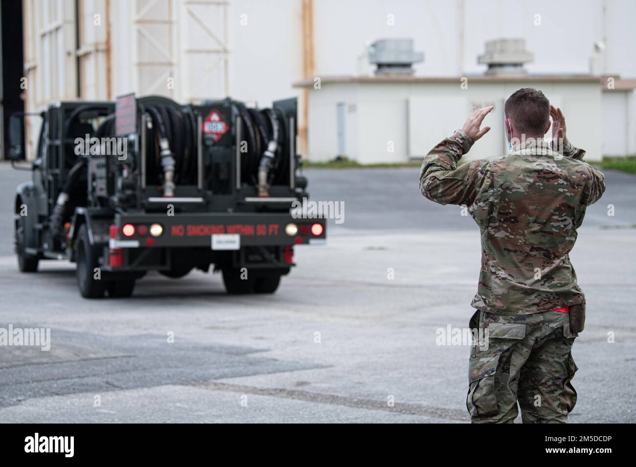 U.S. Air Force Staff Sgt. Michael Shattuck, 909th Air Maintenance Unit ...