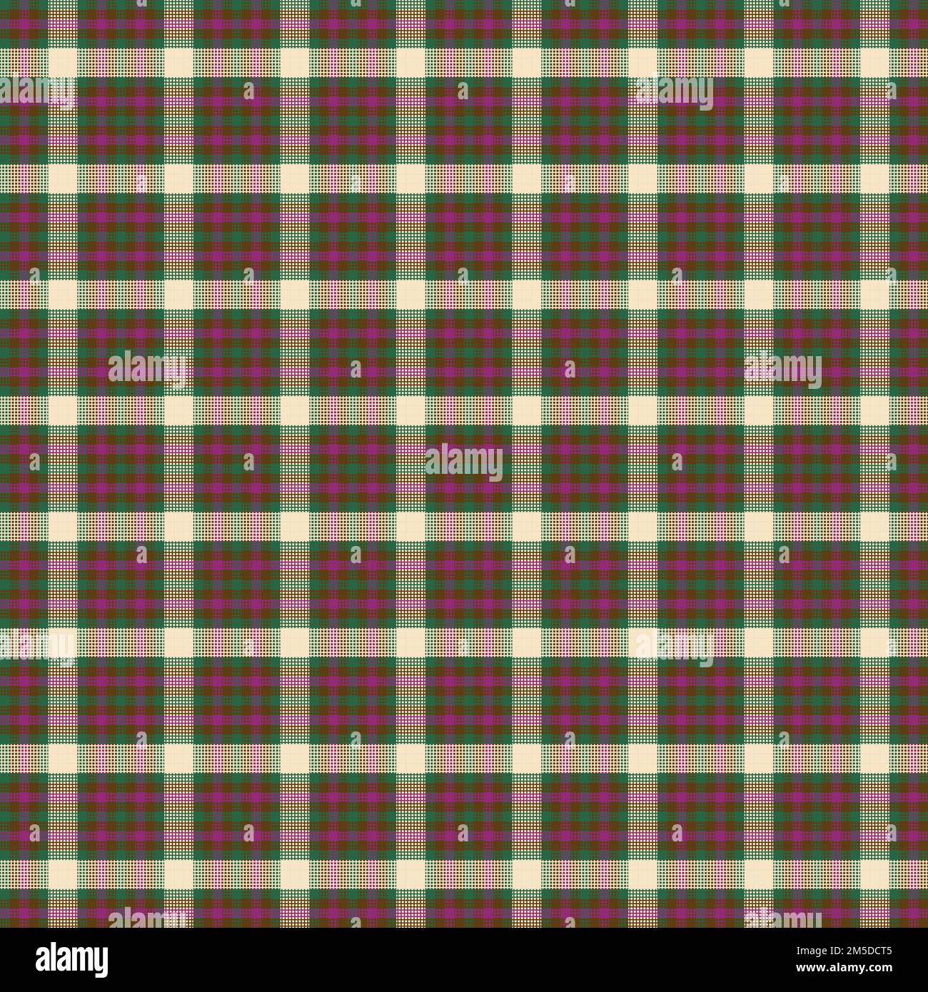 Decorative tartan geometric tiles pattern illustration Stock Vector ...