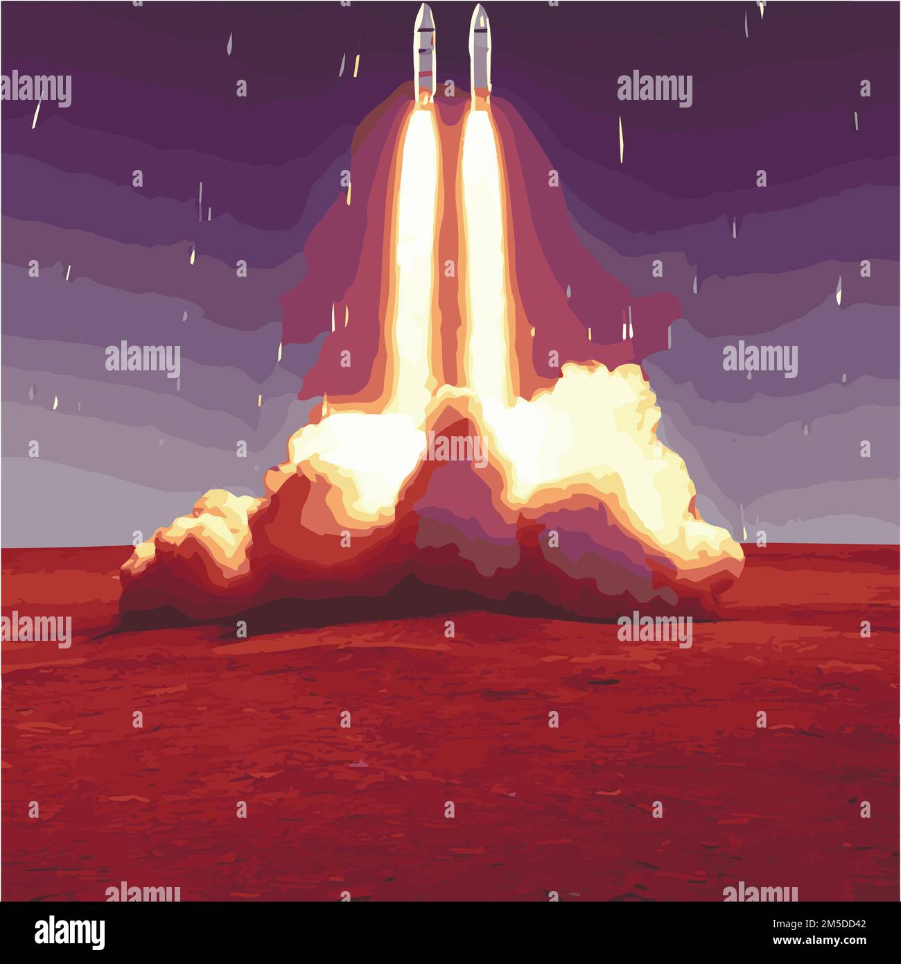 Spaceflight Stock Vector Images - Alamy