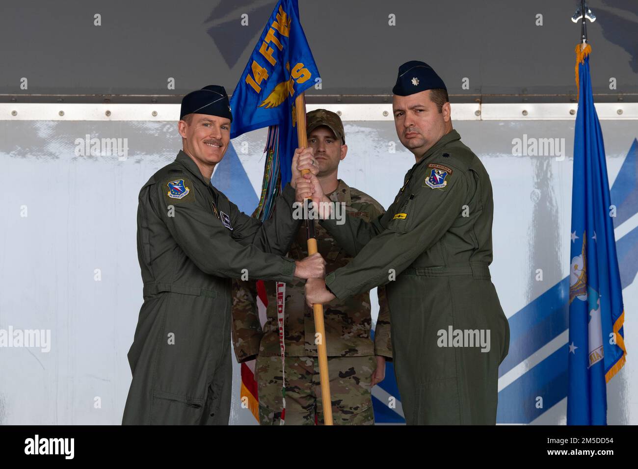 U.S. Air Force Col. Justin Spears, 14th Operations Group commander ...