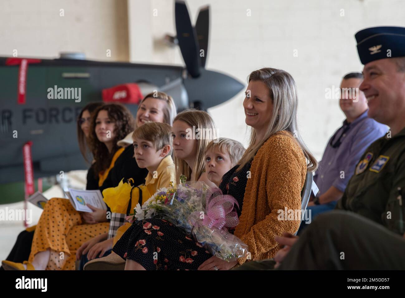 Sandra Ferdinand and family of U.S. Air Force Lt. Col. Gerald Ferdinand ...