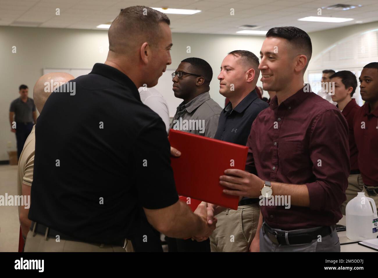 U.S. Marine Corps Staff Sgt. Christopher Kutz, a recruiter with ...