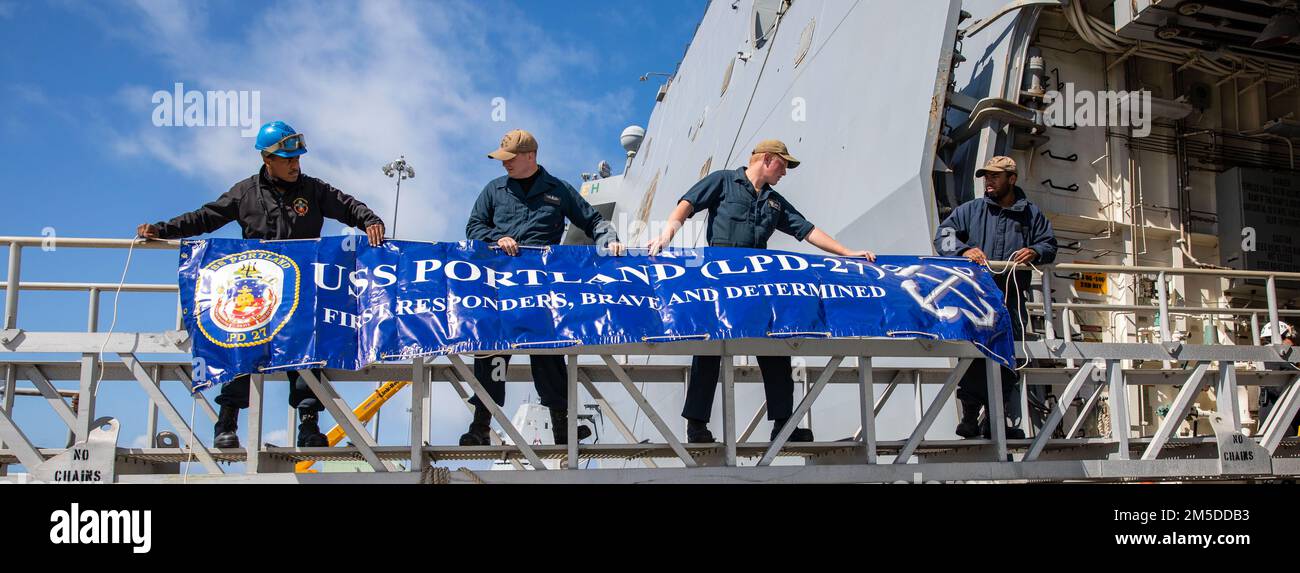 220304-N-LR905-2191 SAN DIEGO (March 4, 2022) – Sailors assigned to ...