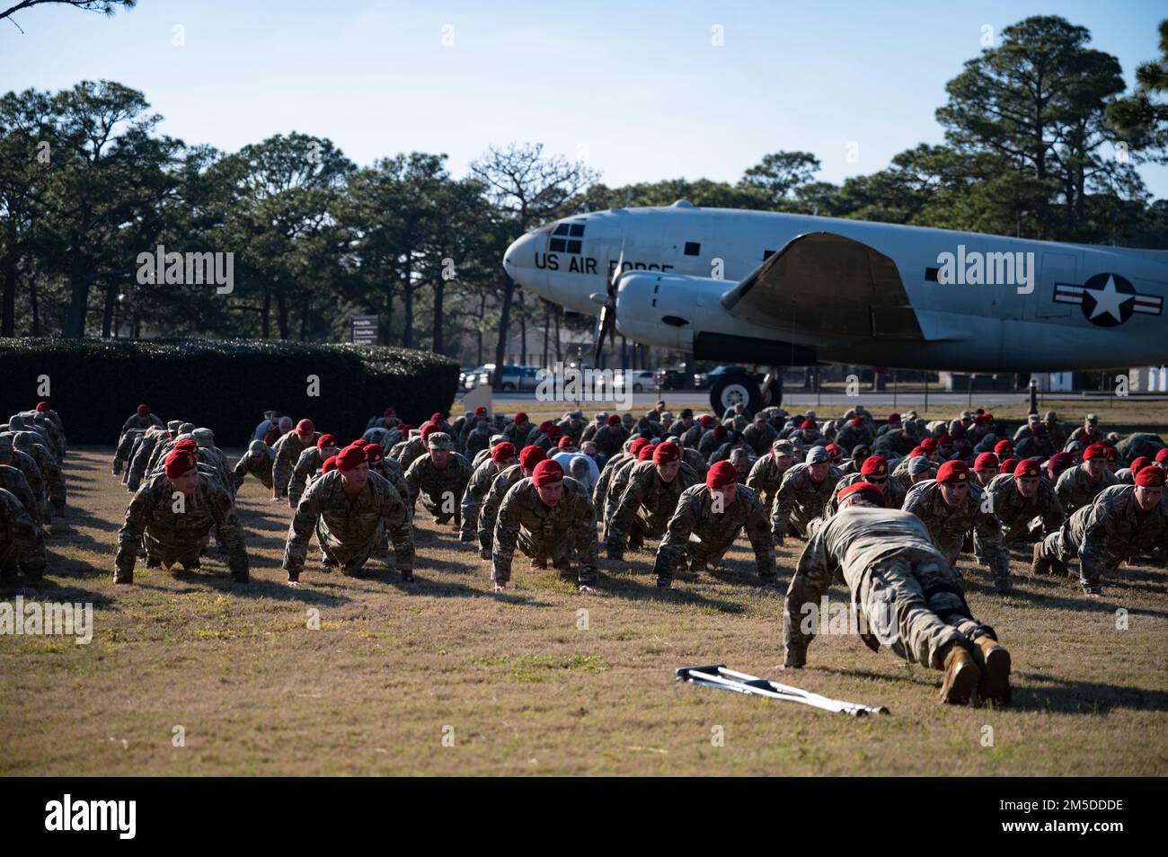 Members of the U.S. Air Force Special Tactics community perform ...
