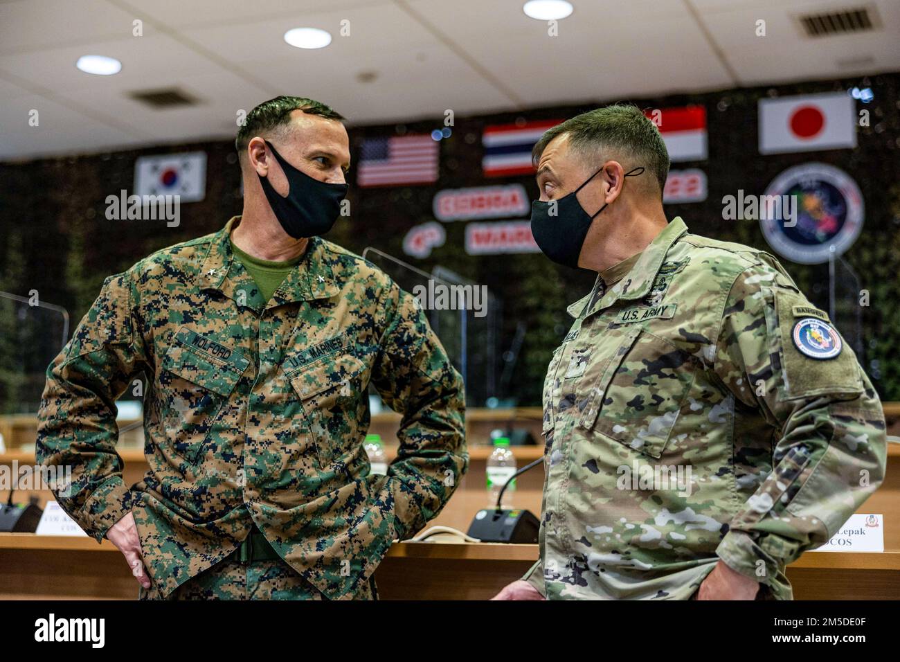 Brig. Gen. Brian Wolford, the commanding general of 3rd Marine ...