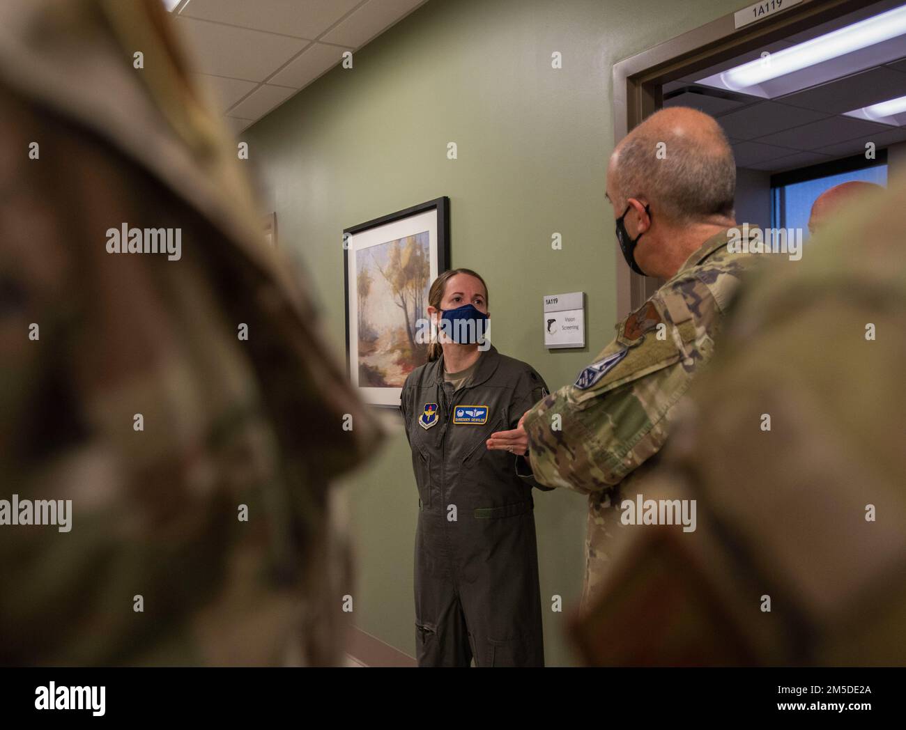 Lt. Col. Kristen DeWilde, 559th Aerospace Medicine Squadron commander ...