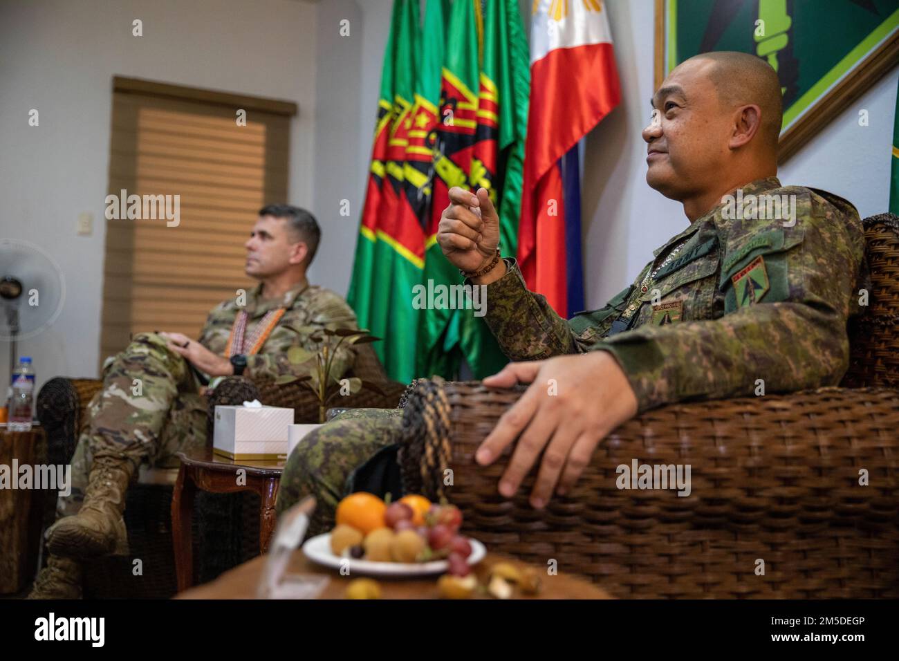 U.S. Army Maj. Gen. Matthew McFarlane, the deputy commanding general of ...