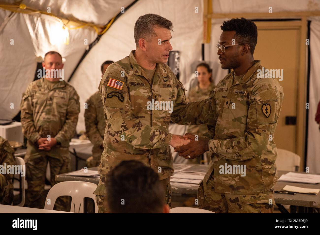 U.S. Army Maj. Gen. Matthew McFarlane, the deputy commanding general of U.S. Army Pacific ...
