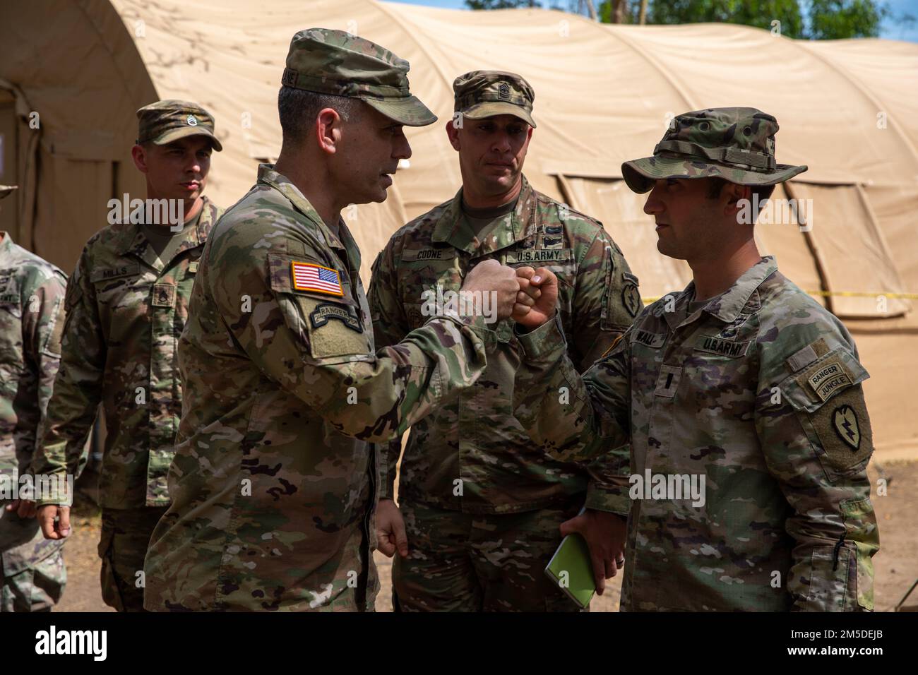U.S. Army Maj. Gen. Matthew McFarlane, the deputy commanding general of ...