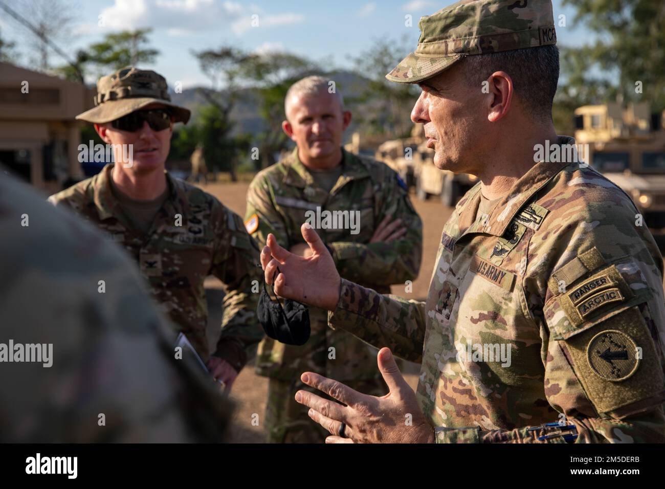 U.S. Army Maj. Gen. Matthew McFarlane, the deputy commanding general of ...