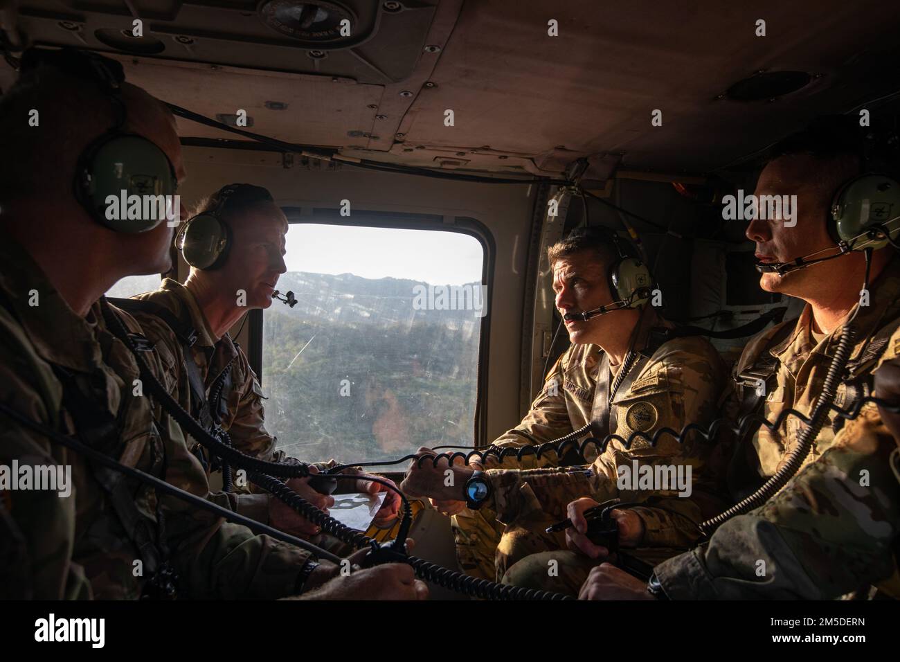 U.S. Army Maj. Gen. Matthew McFarlane, the deputy commanding general of ...