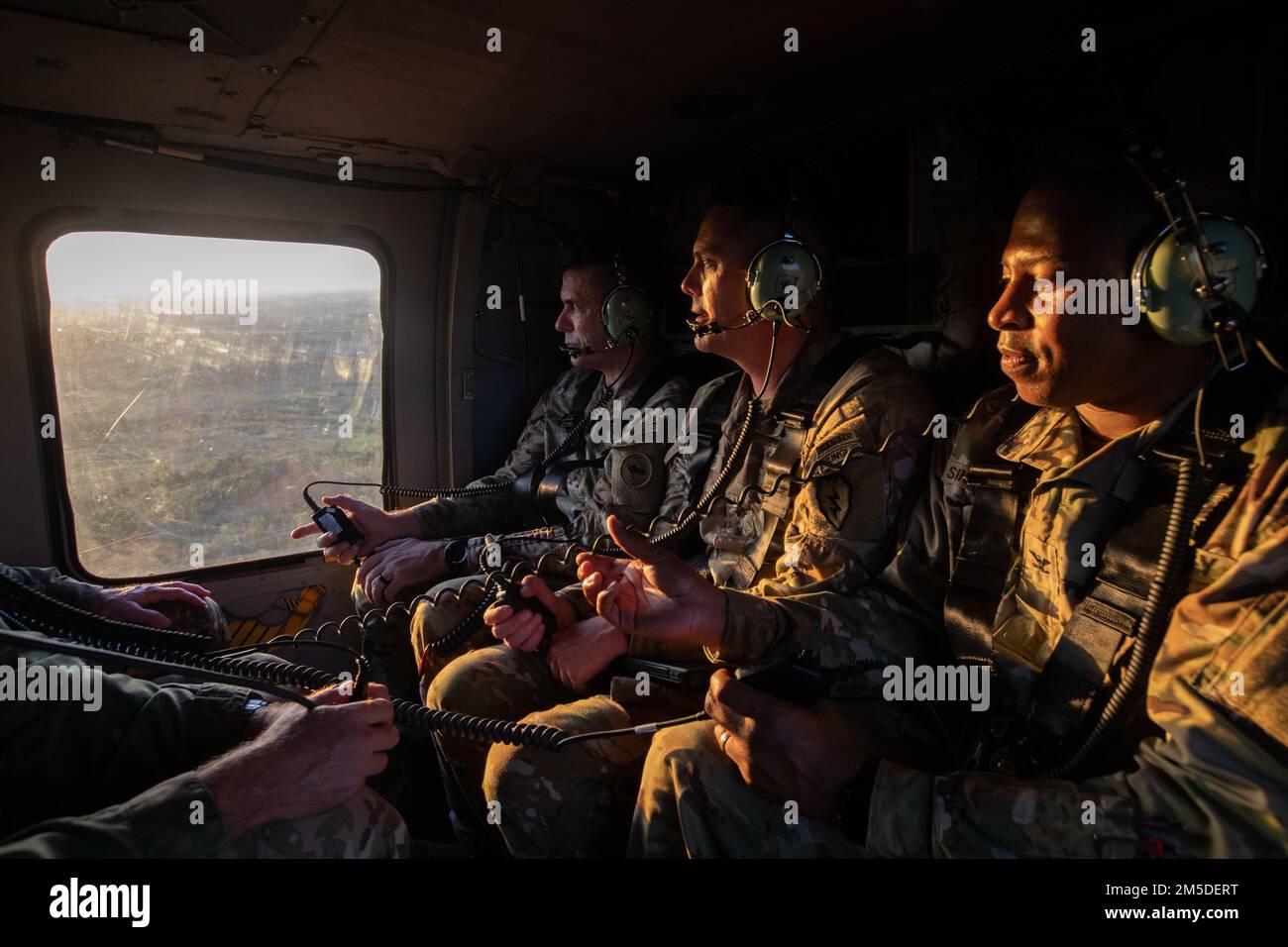 U.S. Army Maj. Gen. Matthew McFarlane, the deputy commanding general of ...