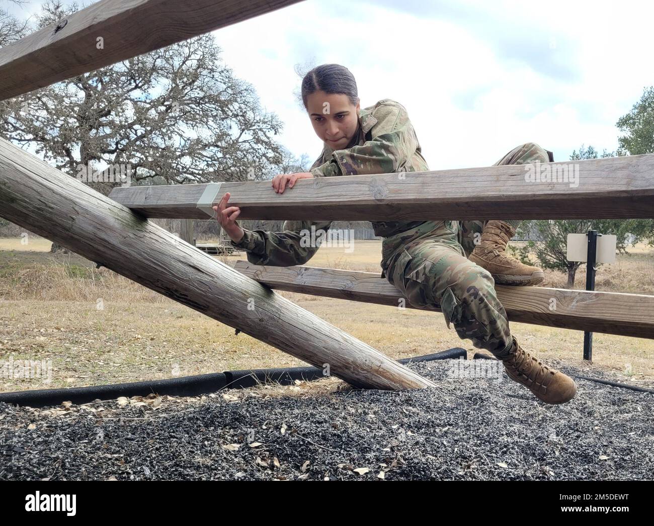 Spc. Isabel Jaime, a trumpet player with the 99th Readiness Division’s ...