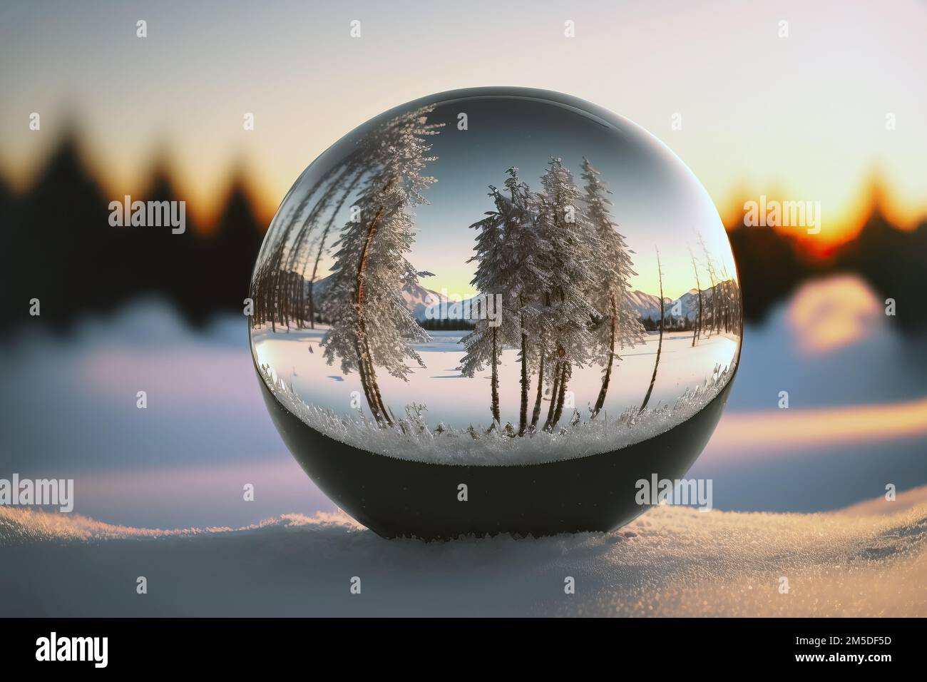 Snow globe nobody hi-res stock photography and images - Alamy