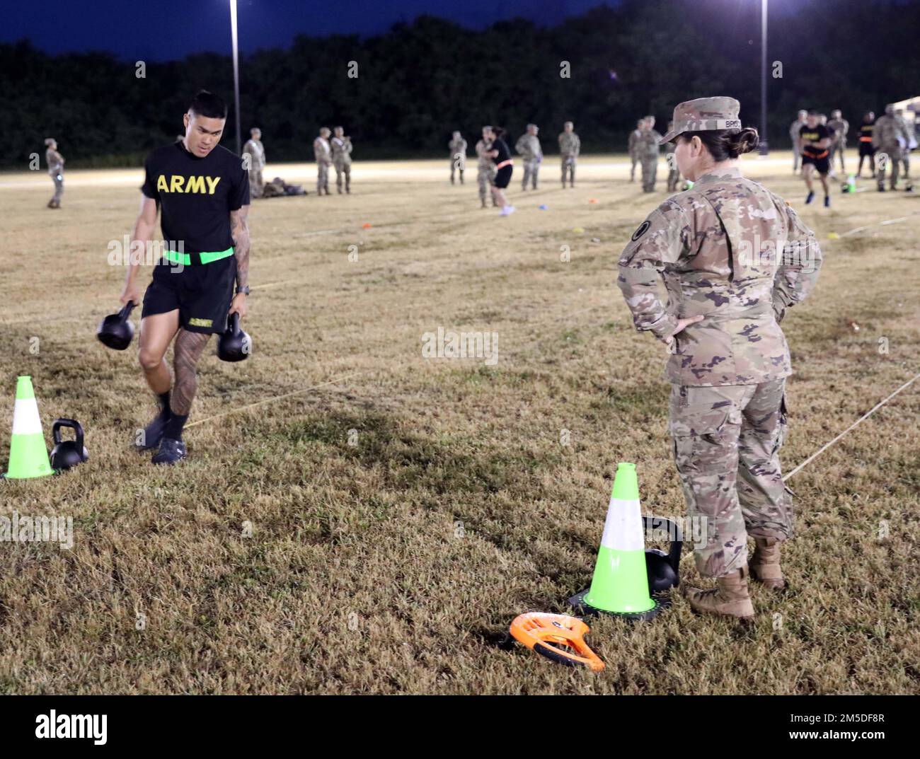 Hawaii Army National Guard (HIARNG) Soldier Sgt. Fred M. X. Lino Jr., a ...