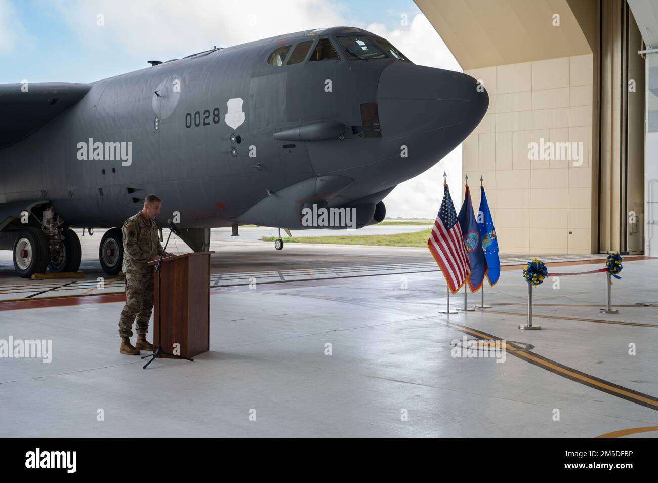 U.S. Air Force Col. Raymond Handrich, 36th Maintenance Group commander ...
