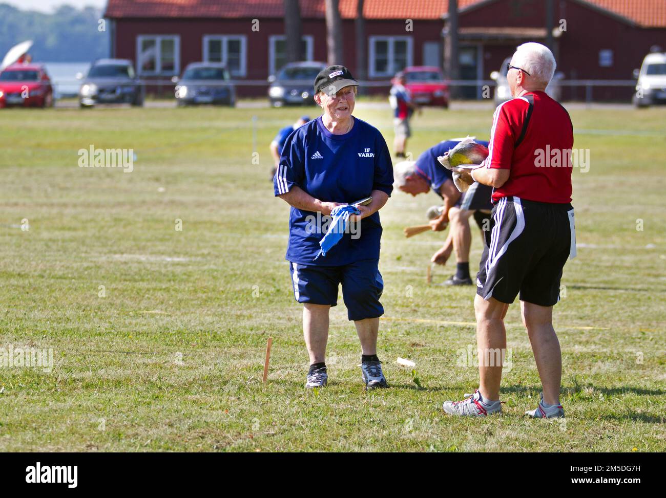 The Swedish Championships in Varpa, Råssnäs in Motala, Sweden. Iris ...