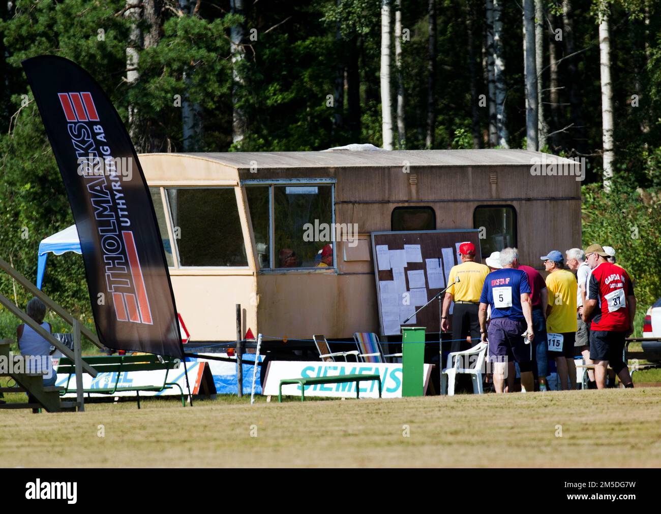 The Swedish Championships in Varpa, Råssnäs in Motala, Sweden. Varpa is ...