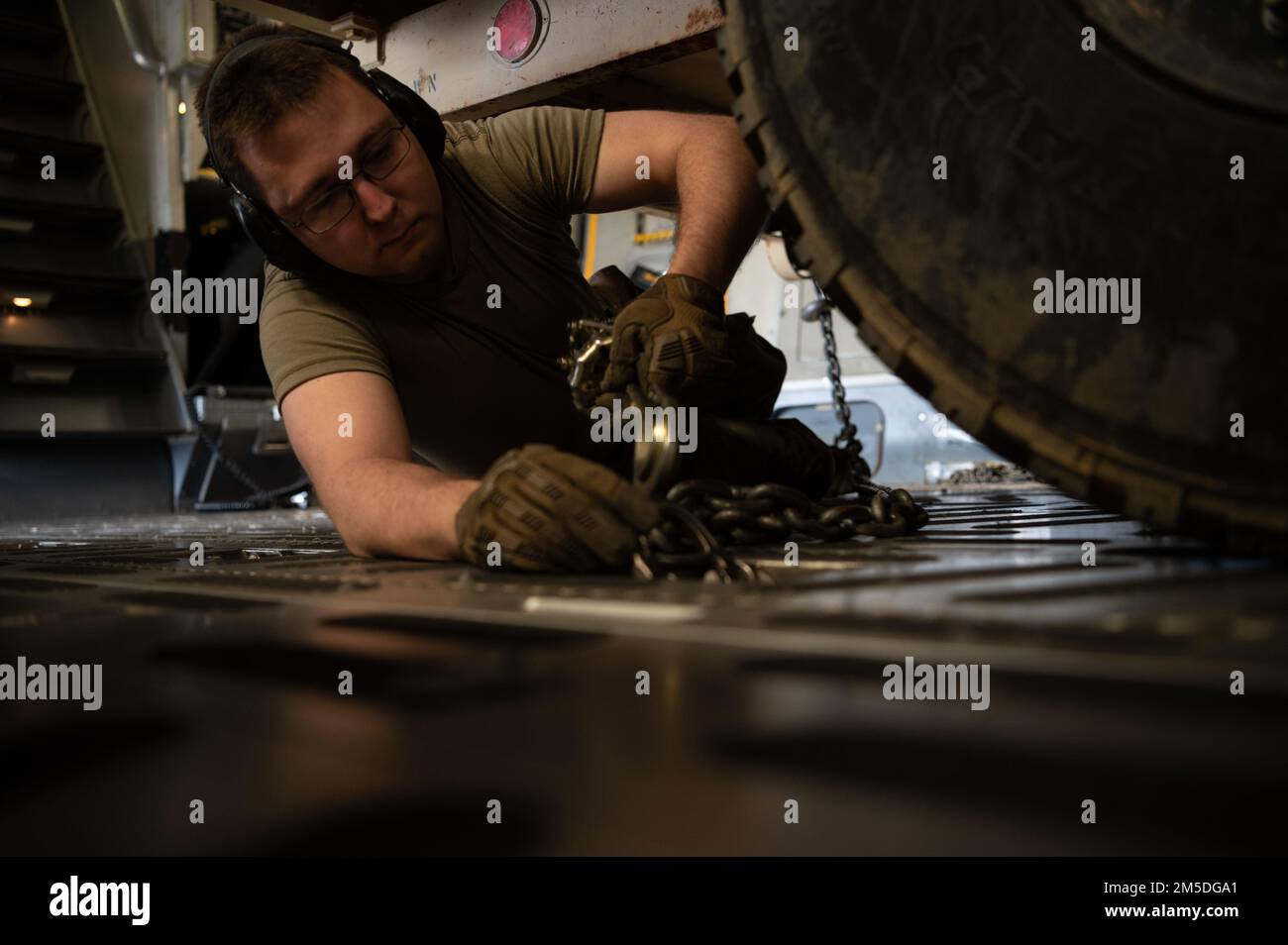 U.S. Air Force Senior Airman Christian Shank, 621st Contingency ...