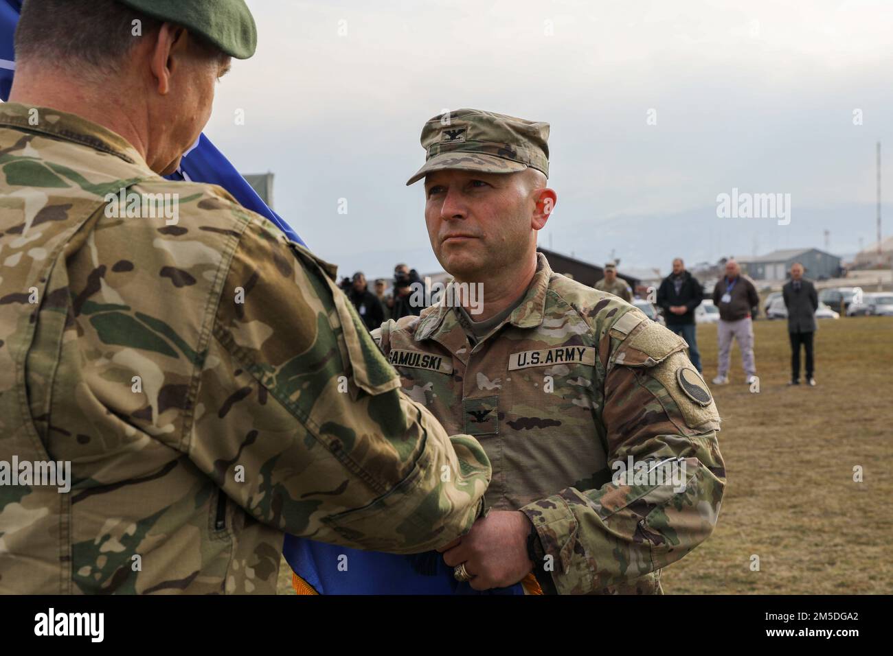 CAMP BONDSTEEL, Kosovo – Col. Christopher Samulski, commander, 116th ...