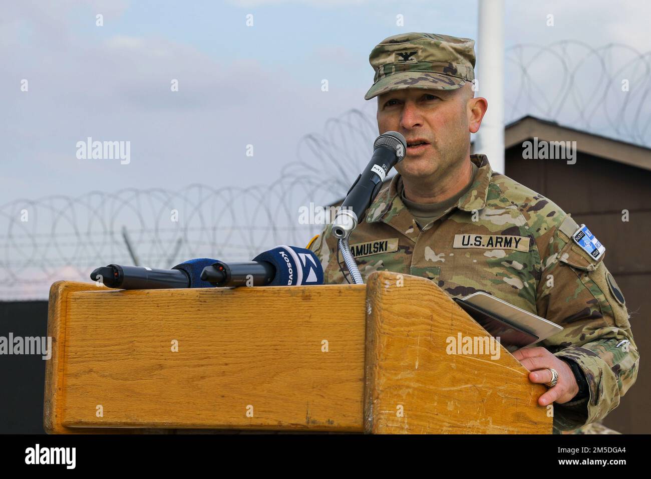 CAMP BONDSTEEL, Kosovo – Col. Christopher Samulski, commander, 116th ...