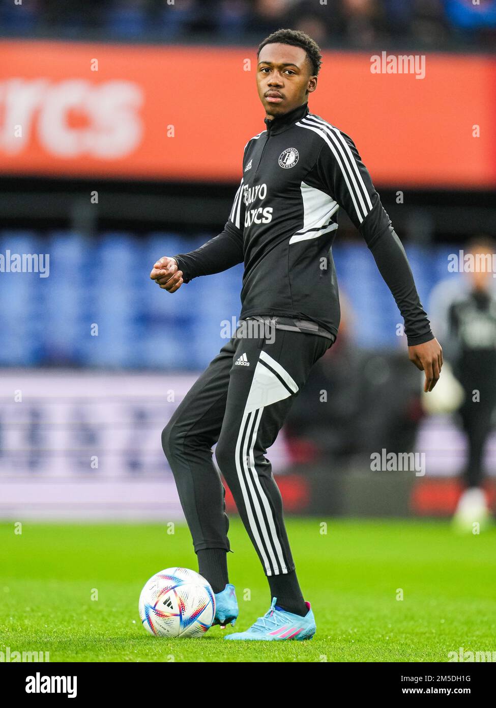 Rotterdam - Antoni Milambo of Feyenoord during the match between ...