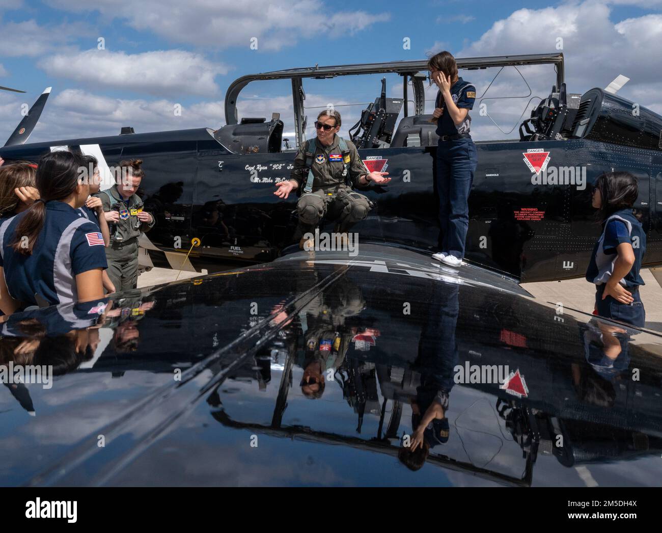 U.S. Air Force Maj. Jamie Van Neste, 85th Flying Training Squadron ...