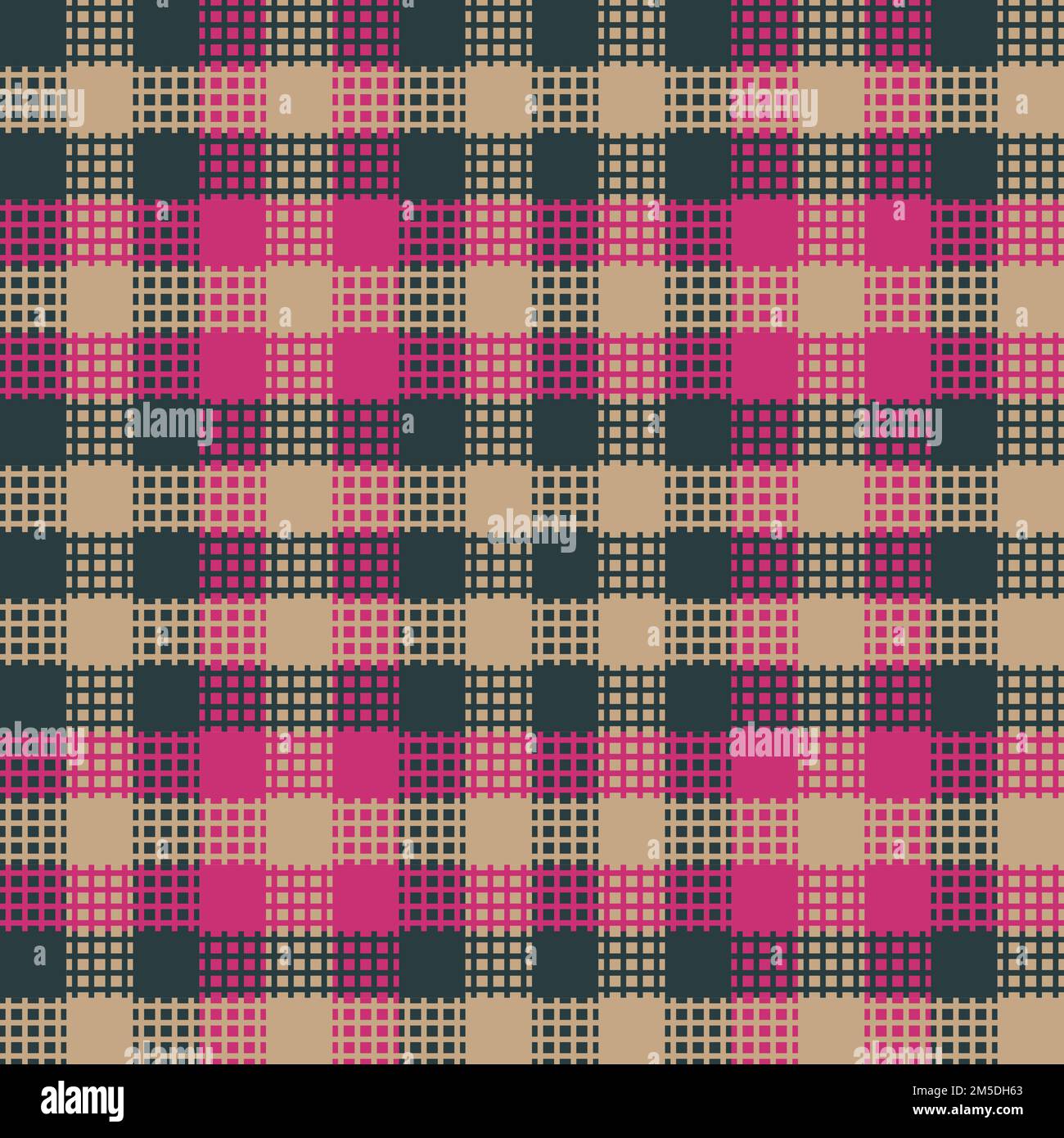 Decorative tartan geometric tiles pattern illustration Stock Vector ...