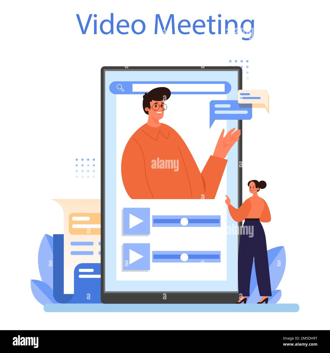 Customer approval online service or platform. Marketing program ...