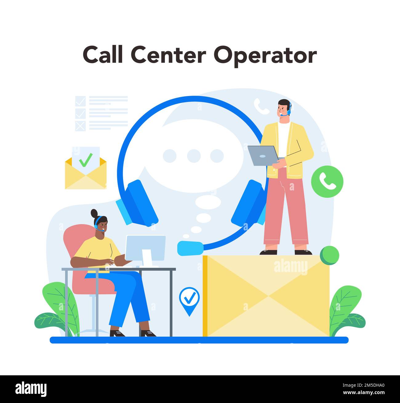 Providing information Stock Vector Images - Alamy