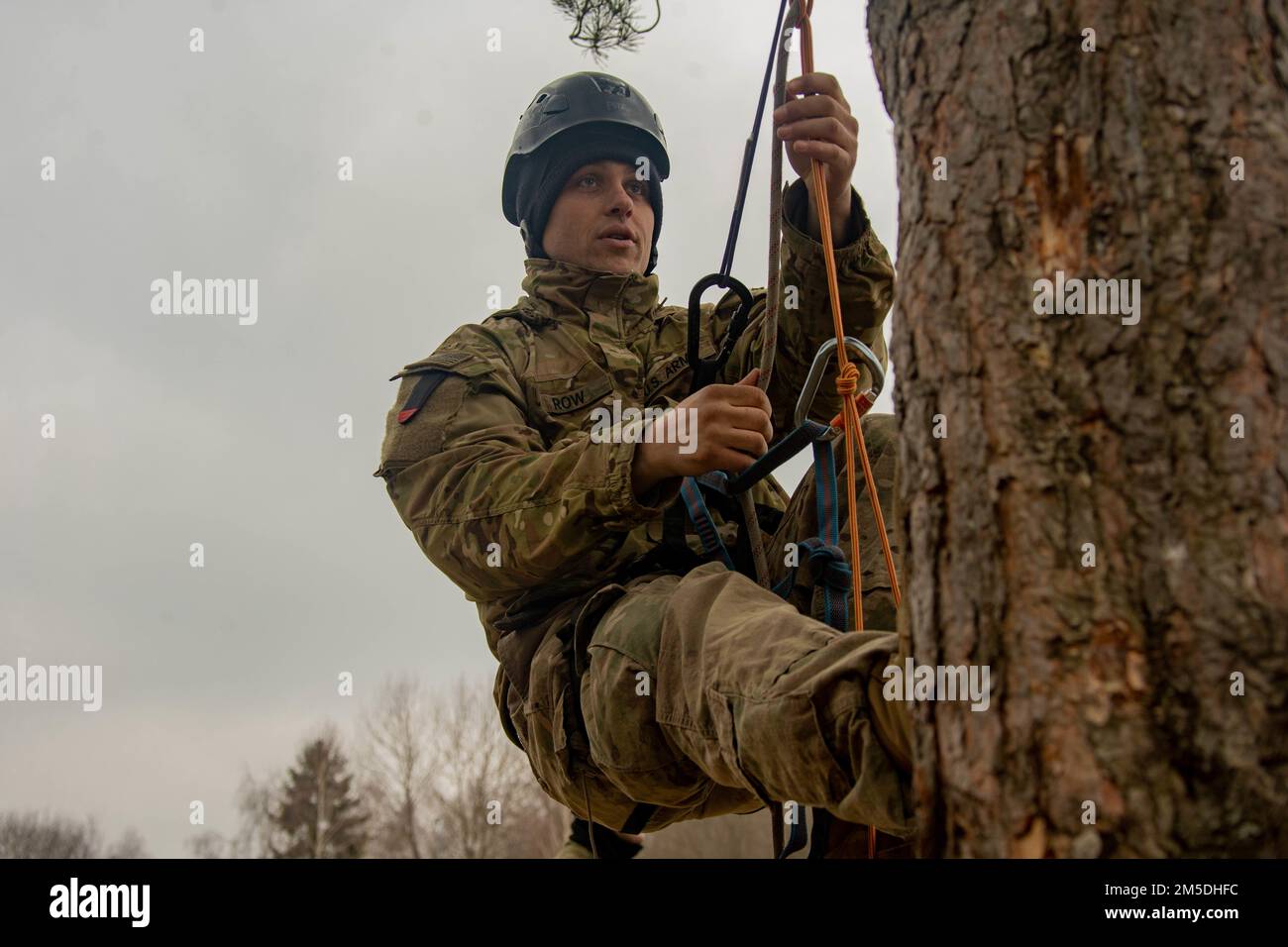 A Paratrooper assigned to the 3rd Brigade Combat Team, 82nd Airborne ...