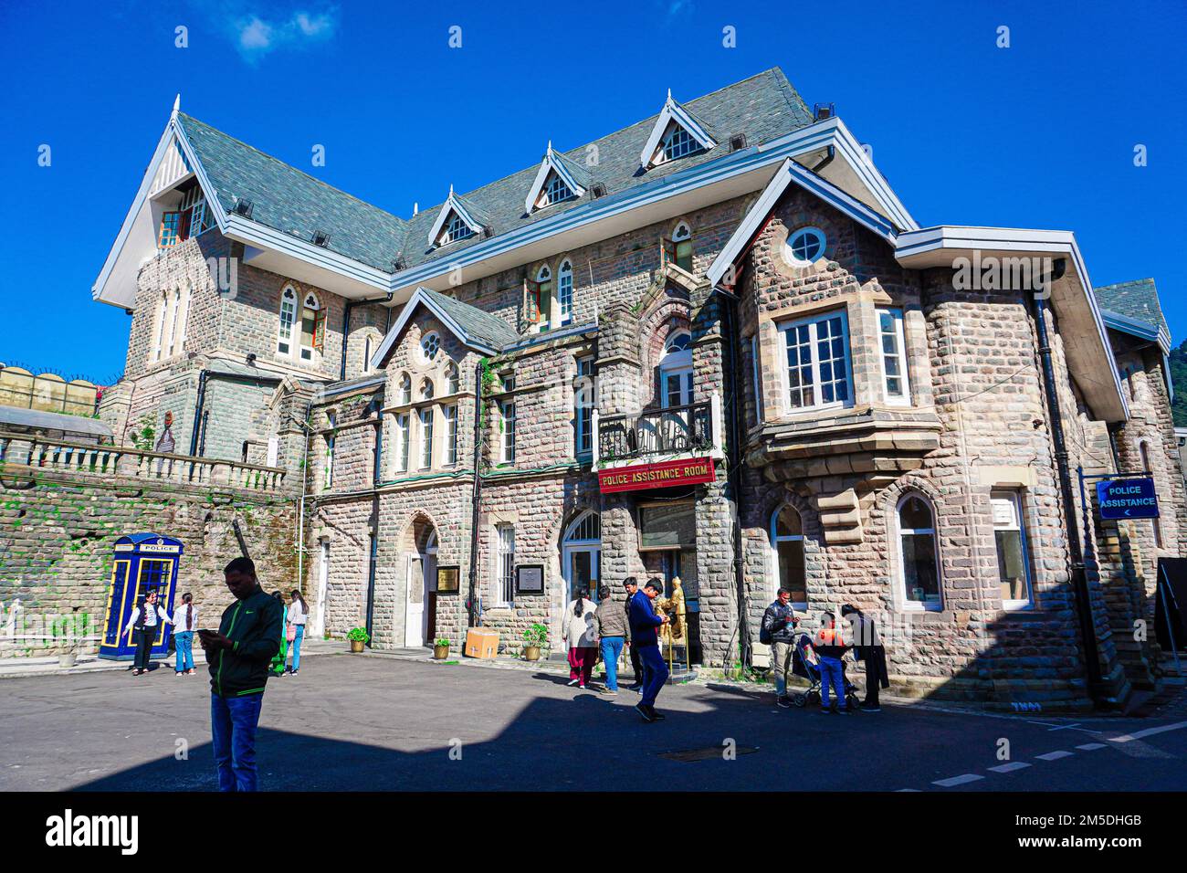 Mall road in shimla hi-res stock photography and images - Alamy