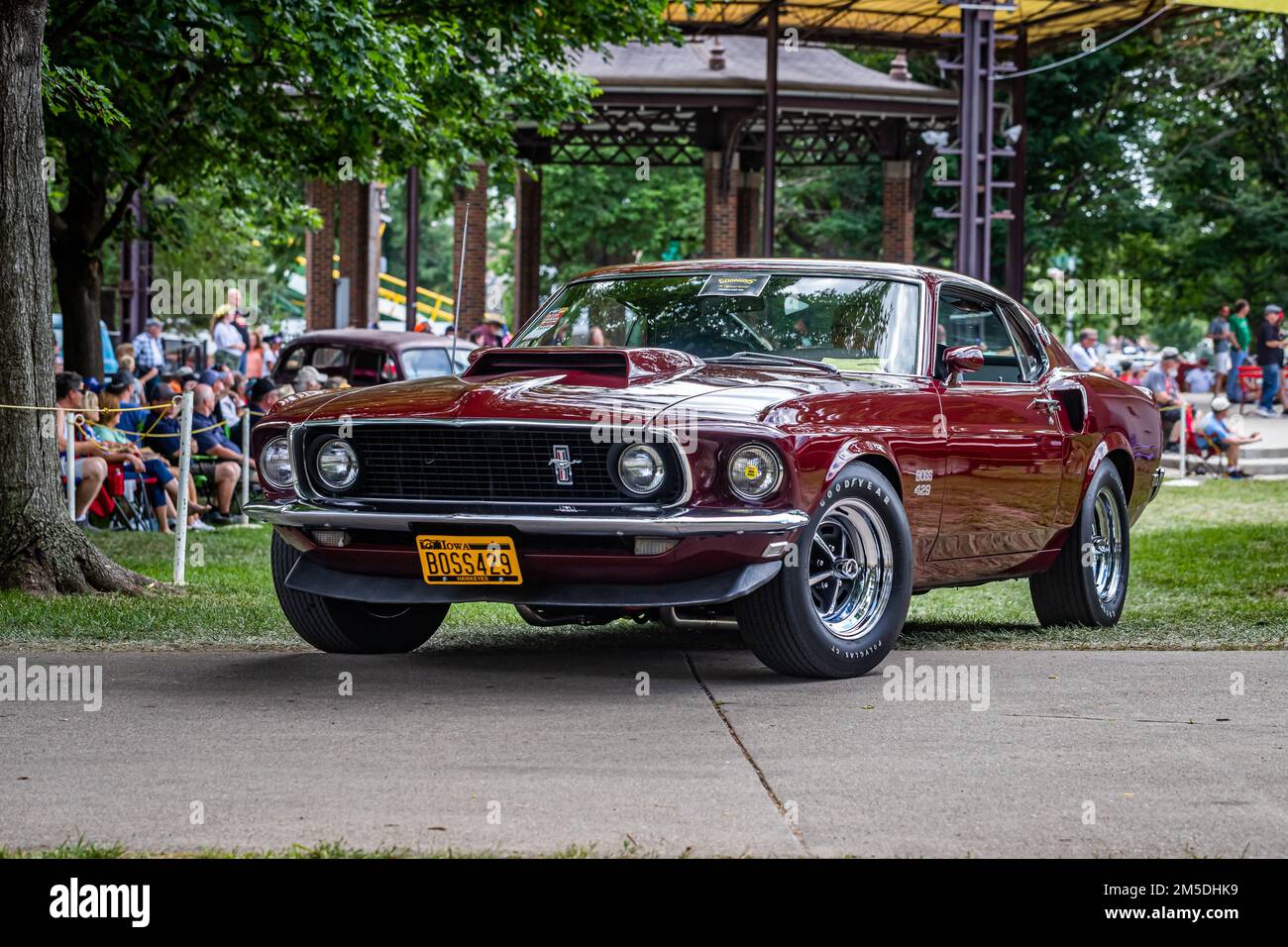 69 Mustang Boss 429 Side View