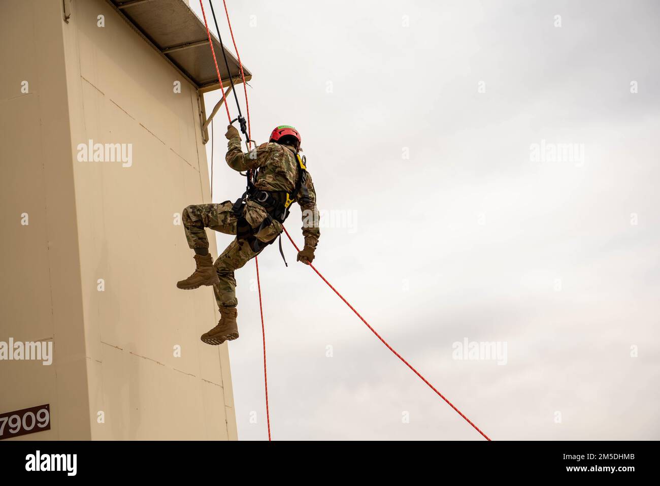 A HAZMAT search and Extraction Medic from the Colorado Air National ...