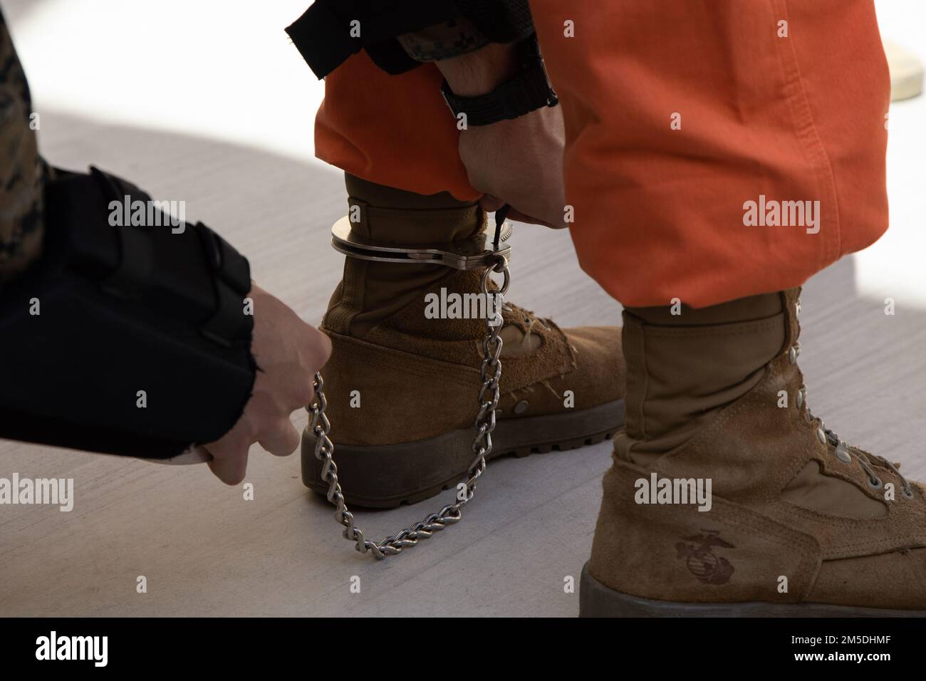 U.S. Marine Corps Lance Cpl. Patric Green, correctional specialist ...