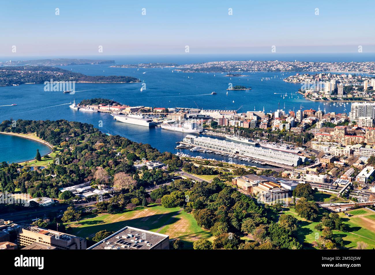 Sydney. New South Wales. Australia. Aerial View Stock Photo - Alamy