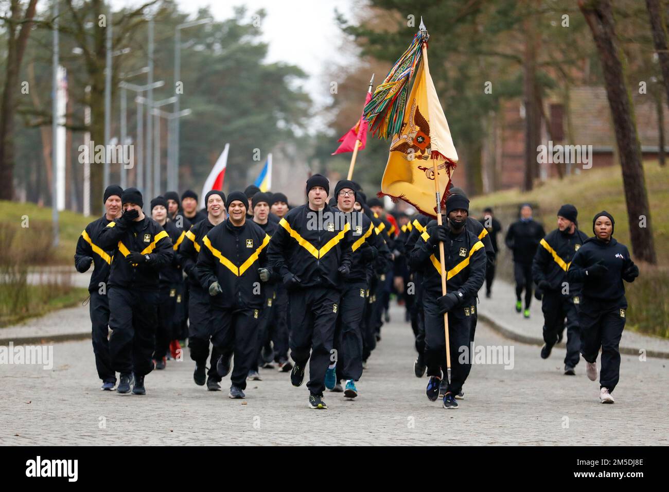 U.S. Soldiers of the 101st Brigade Support Battalion, 1st Armored ...
