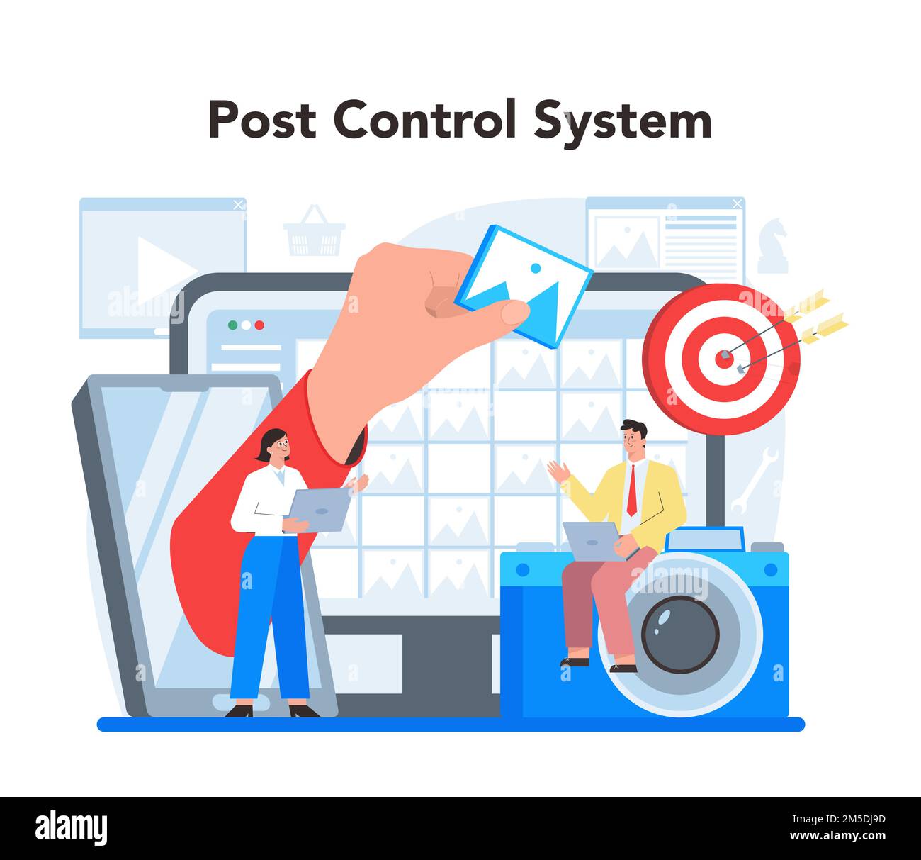 Public relations executive Cut Out Stock Images & Pictures - Alamy