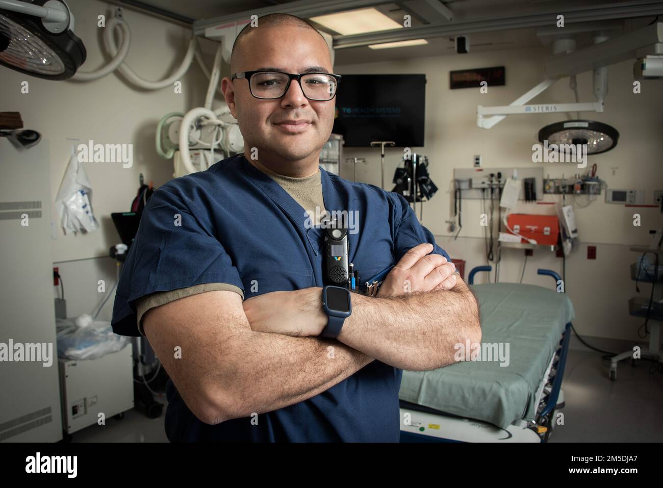 Air Force Capt. Omar Vargas is an Emergency Department team leader at ...